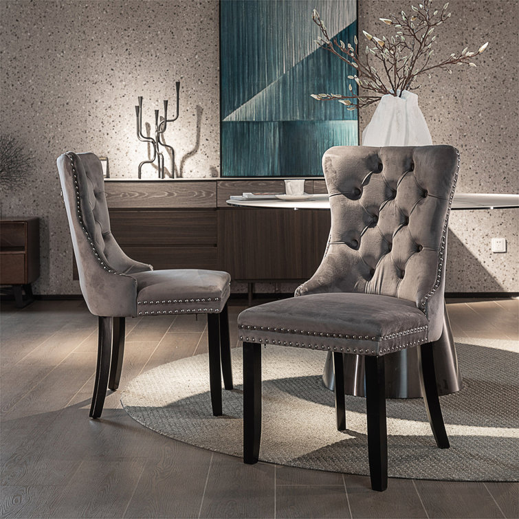 House Of Hampton® Modern High End Tufted Solid Wood Contemporary